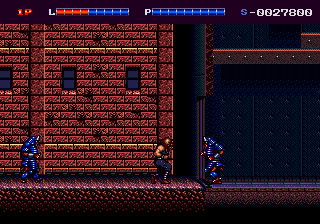 Screenshot of Shadow Blasters (Genesis, 1990) - MobyGames