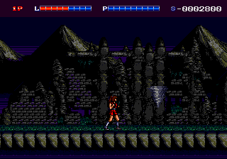 Screenshot of Shadow Blasters (Genesis, 1990) - MobyGames