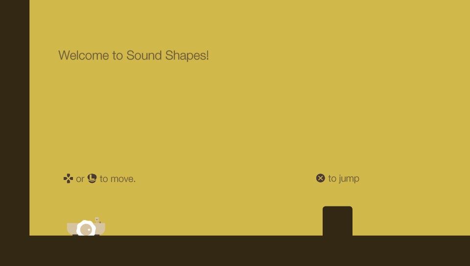 Screenshot of Sound Shapes (PS Vita, 2012) - MobyGames