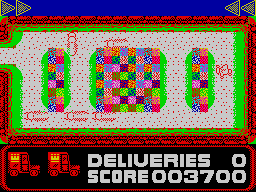 Screenshot of Postman Pat (ZX Spectrum, 1989) - MobyGames