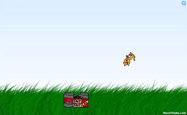 Screenshot of Kitten Cannon (Windows, 2005) - MobyGames