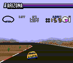 Screenshot of ESPN Speed World (Genesis, 1994) - MobyGames