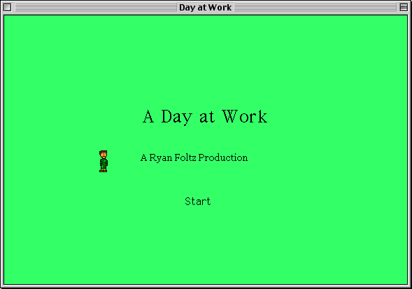 Screenshot of A Day At Work (Macintosh, 1999) - MobyGames