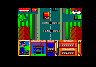 Screenshot of Postman Pat 3: To the Rescue (Amstrad CPC, 1992) - MobyGames