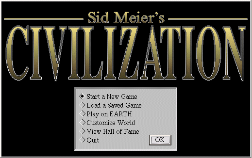 Screenshot of Sid Meier's Civilization (Windows 3.x, 1991) - MobyGames