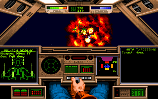 Screenshot of Wing Commander (DOS, 1990) - MobyGames