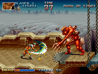 Screenshot of Blade Master (Arcade, 1991) - MobyGames