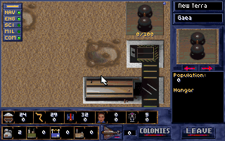 Screenshot of Alien Legacy (DOS, 1994) - MobyGames