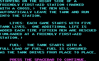 Screenshot of Fire Power (DOS, 1987) - MobyGames