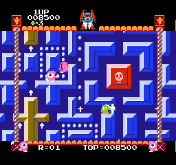 Screenshot of Devil World (NES, 1984) - MobyGames