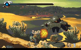 Screenshot of Rebel Runner - Operation: Digital Code (DOS, 1996 ...