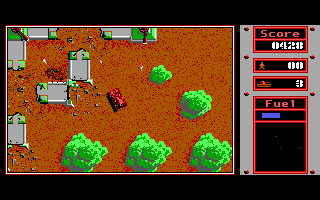 Screenshot of Fire Power (DOS, 1987) - MobyGames