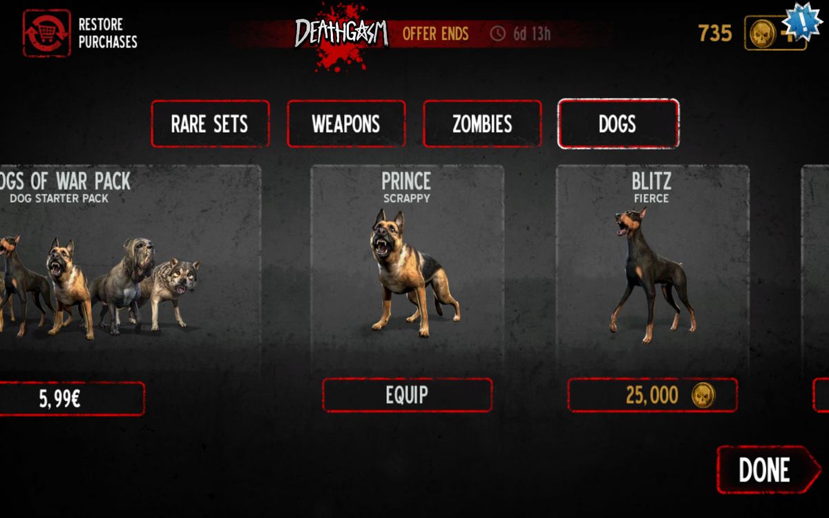 Screenshot Of Into The Dead Android 2012 Mobygames 8847