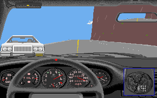 Screenshot of Test Drive (Atari ST, 1987) - MobyGames