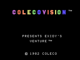 Screenshot of Venture (ColecoVision, 1981) - MobyGames