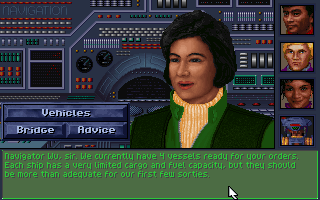 Screenshot of Alien Legacy (DOS, 1994) - MobyGames