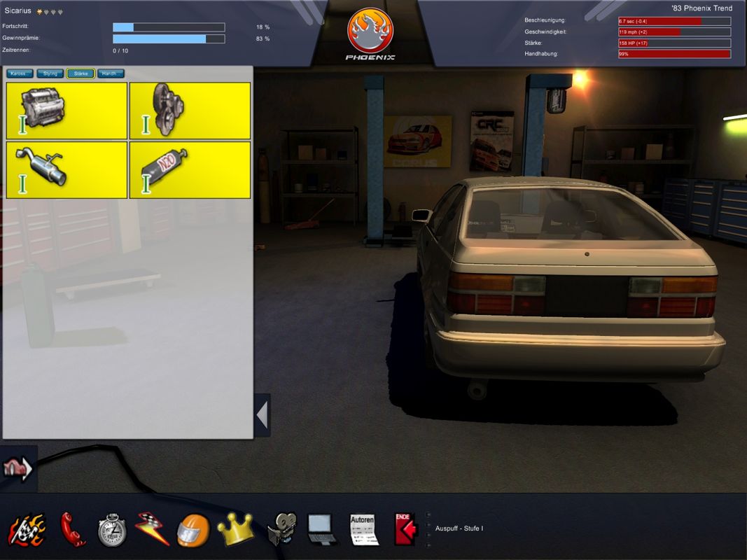 Screenshot of L.A. Street Racing (Windows, 2007) - MobyGames