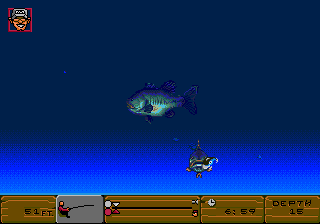 Screenshot of Bass Masters Classic (Genesis, 1995) - MobyGames