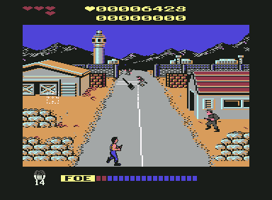 Screenshot of Cabal (Commodore 64, 1988) - MobyGames