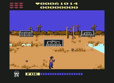 Screenshot of Cabal (Commodore 64, 1988) - MobyGames