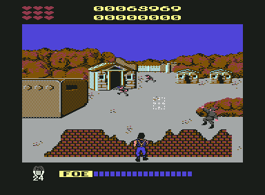 Screenshot of Cabal (Commodore 64, 1988) - MobyGames