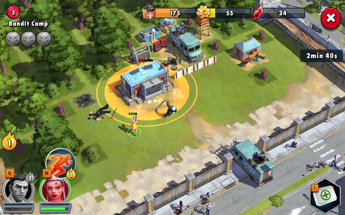 Screenshot of Zombie Anarchy (Windows Apps, 2016) - MobyGames