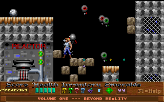 Screenshot of Xargon (DOS, 1993) - MobyGames