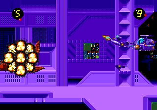 Screenshot of Exo Squad (Genesis, 1995) - MobyGames