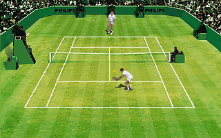 Screenshot of International Tennis Open (DOS, 1992) - MobyGames