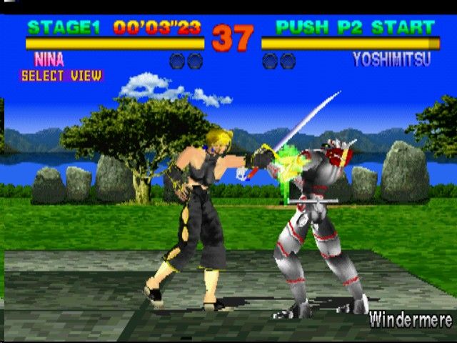 Screenshot of Tekken (PlayStation, 1994) - MobyGames