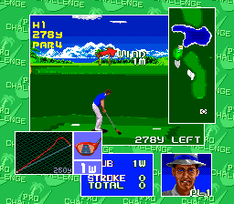 Screenshot of Chi Chi's Pro Challenge Golf (Genesis, 1993) - MobyGames