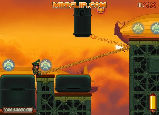 Screenshot of Dirk Valentine and the Fortress of Steam (Browser, 2008 ...