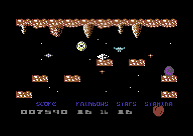 Screenshot of Rainbow Chaser (Commodore 64, 1989) - MobyGames