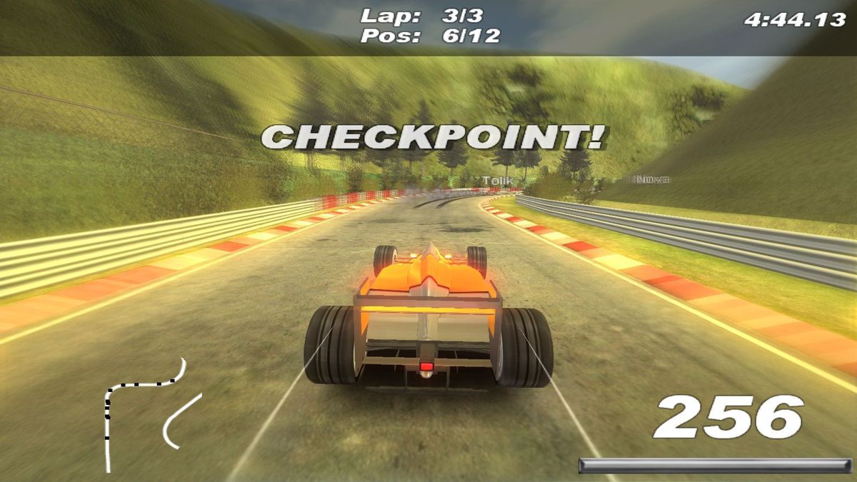 Screenshot of F-1 Chequered Flag (Windows, 2007) - MobyGames