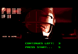 Screenshot of RoboCop versus The Terminator (Genesis, 1993) - MobyGames
