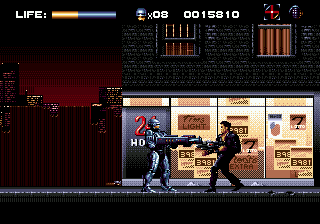 Screenshot of RoboCop versus The Terminator (Genesis, 1993) - MobyGames