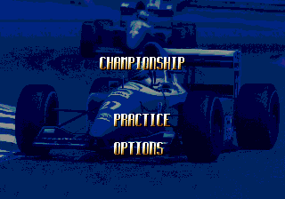 Screenshot of F1: World Championship Edition (Genesis, 1995) - MobyGames