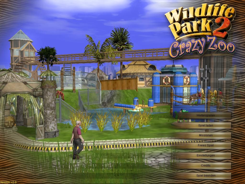 Screenshot of Wildlife Park 2: Crazy Zoo (Windows, 2007) - MobyGames