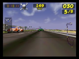 Screenshot of San Francisco Rush: Extreme Racing (Nintendo 64, 1996 ...