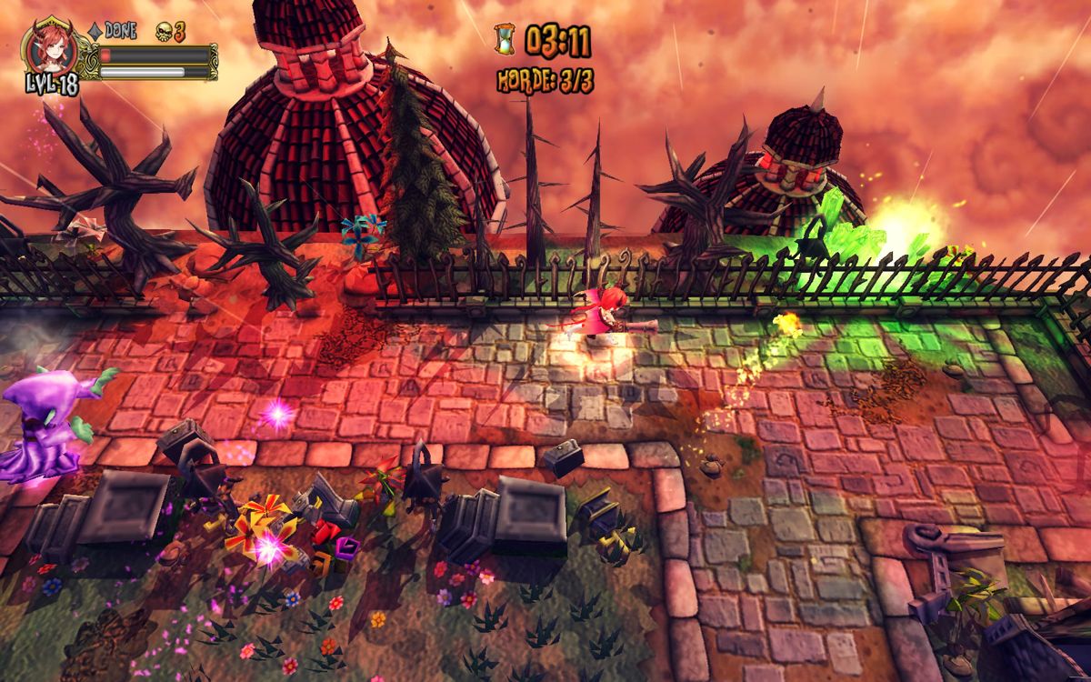 Screenshot of Demon's Crystals (Windows, 2016) - MobyGames