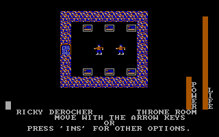 Screenshot of Stuart Smith's Adventure Construction Set (DOS, 1985) - MobyGames