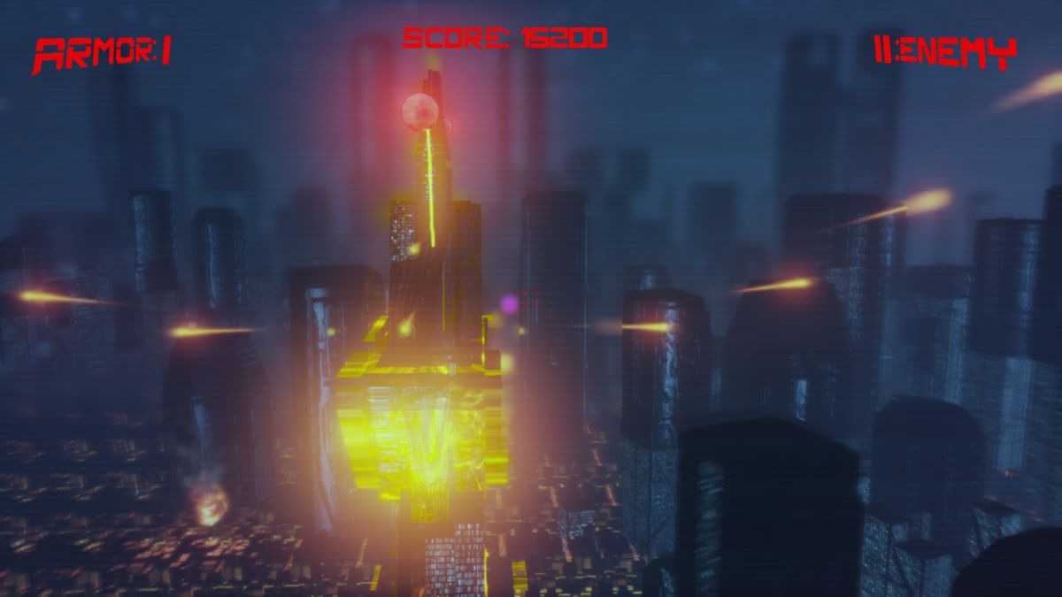 Screenshot of Missile Commander 2031 (Windows, 2013) - MobyGames