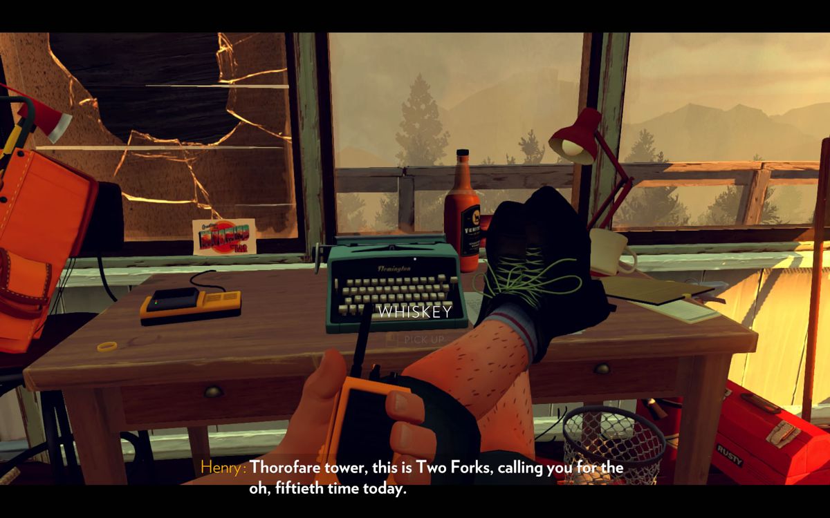 Screenshot of Firewatch (Windows, 2016) - MobyGames