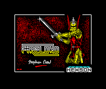 Screenshot of Firelord (ZX Spectrum, 1986) - MobyGames