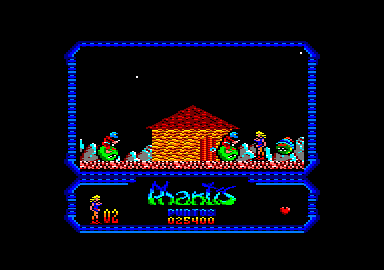 Screenshot of Game Over II (Amstrad CPC, 1987) - MobyGames