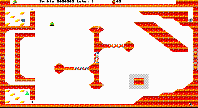 Screenshot of The Game of Robot (DOS, 1988) - MobyGames