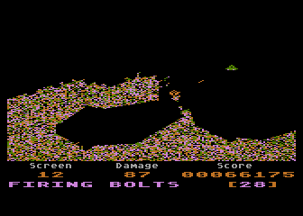 Screenshot of Gauntletak (Atari 8-bit, 1984) - MobyGames