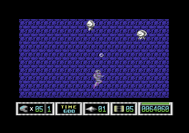 Screenshot of Turrican II: The Final Fight (Commodore 64, 1991) - MobyGames