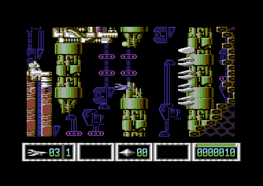 Screenshot of Turrican II: The Final Fight (Commodore 64, 1991) - MobyGames