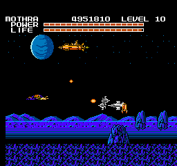 Screenshot of Godzilla: Monster of Monsters! (NES, 1988) - MobyGames